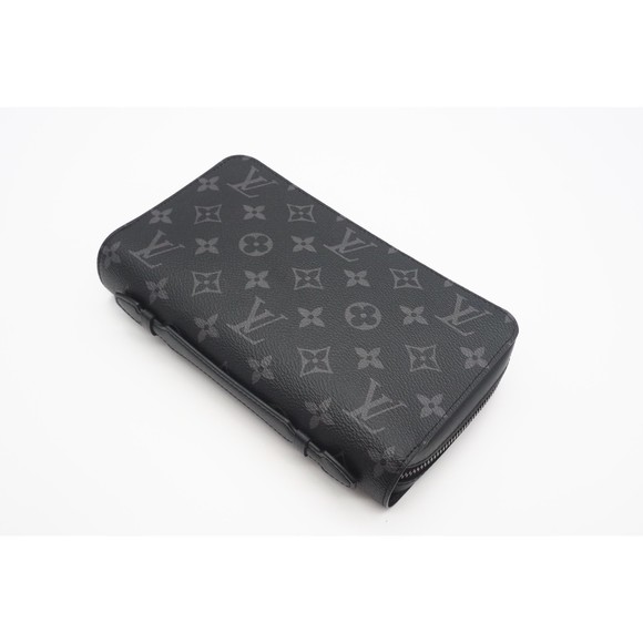 Louis Vuitton | Bags | Louis Vuitton Monogram Eclipse Xl Black Travel ...